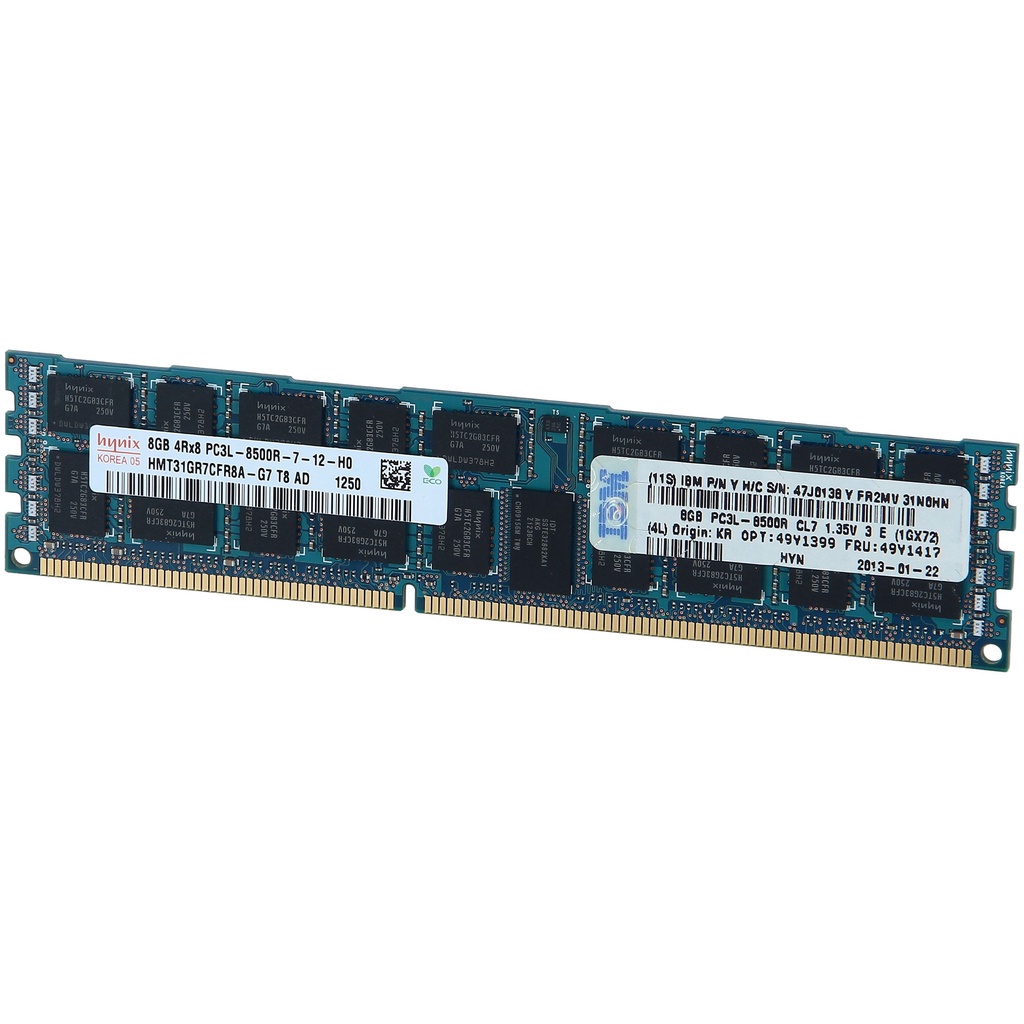 Memória RAM ECC IBM/HYNIX DDR3 8GB 1066 - Escorrega o Preço