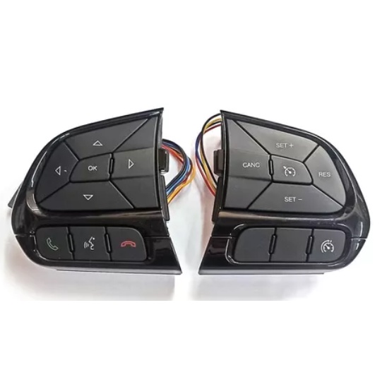 Botao Volante Comando Telefone Jeep Renegade Compass Fiat Toro 735676049 639450040B 735676050 ...