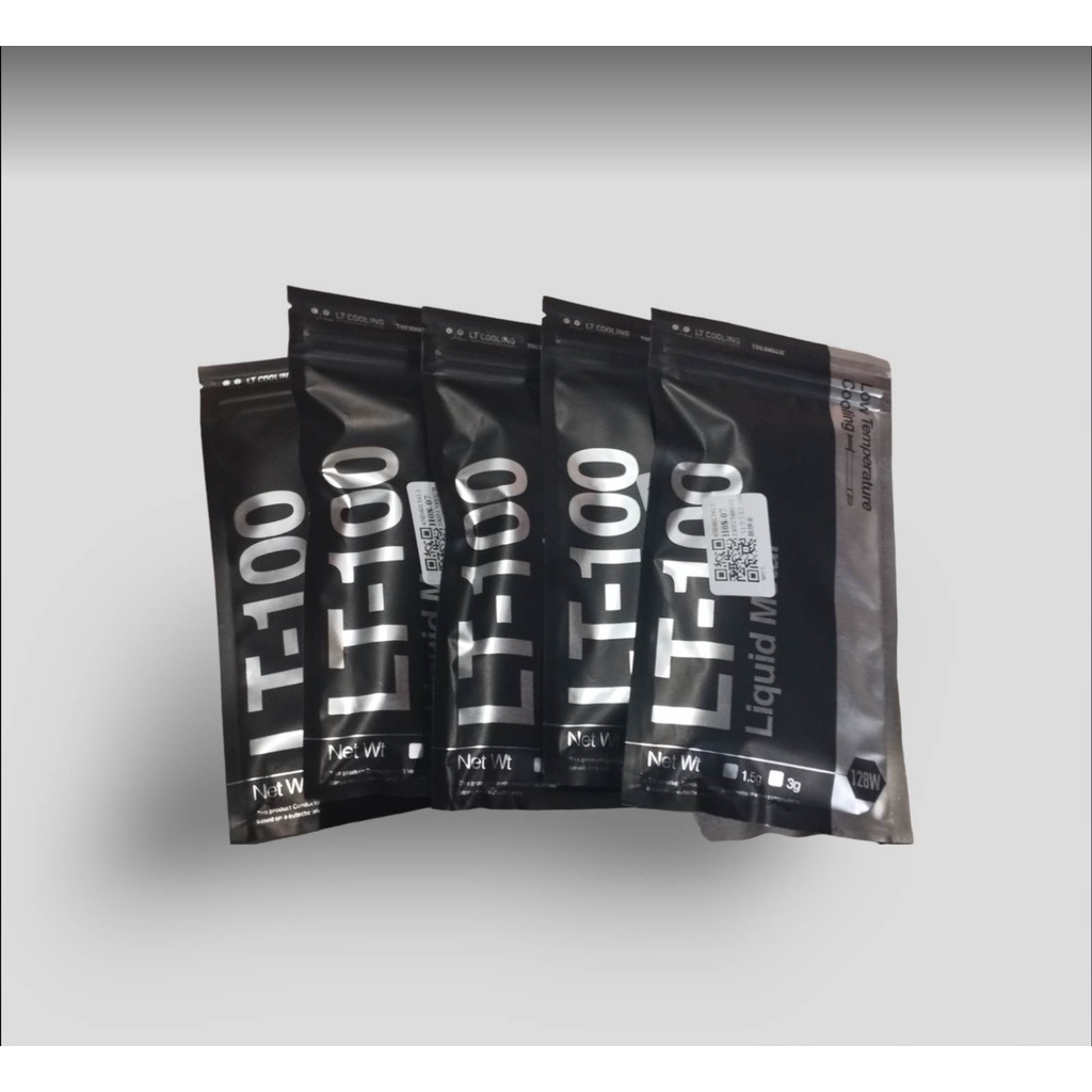 Pasta Térmica Lt-100 Metal Liquido 1,5g 128w/mk Lacrada!!! | Shopee Brasil