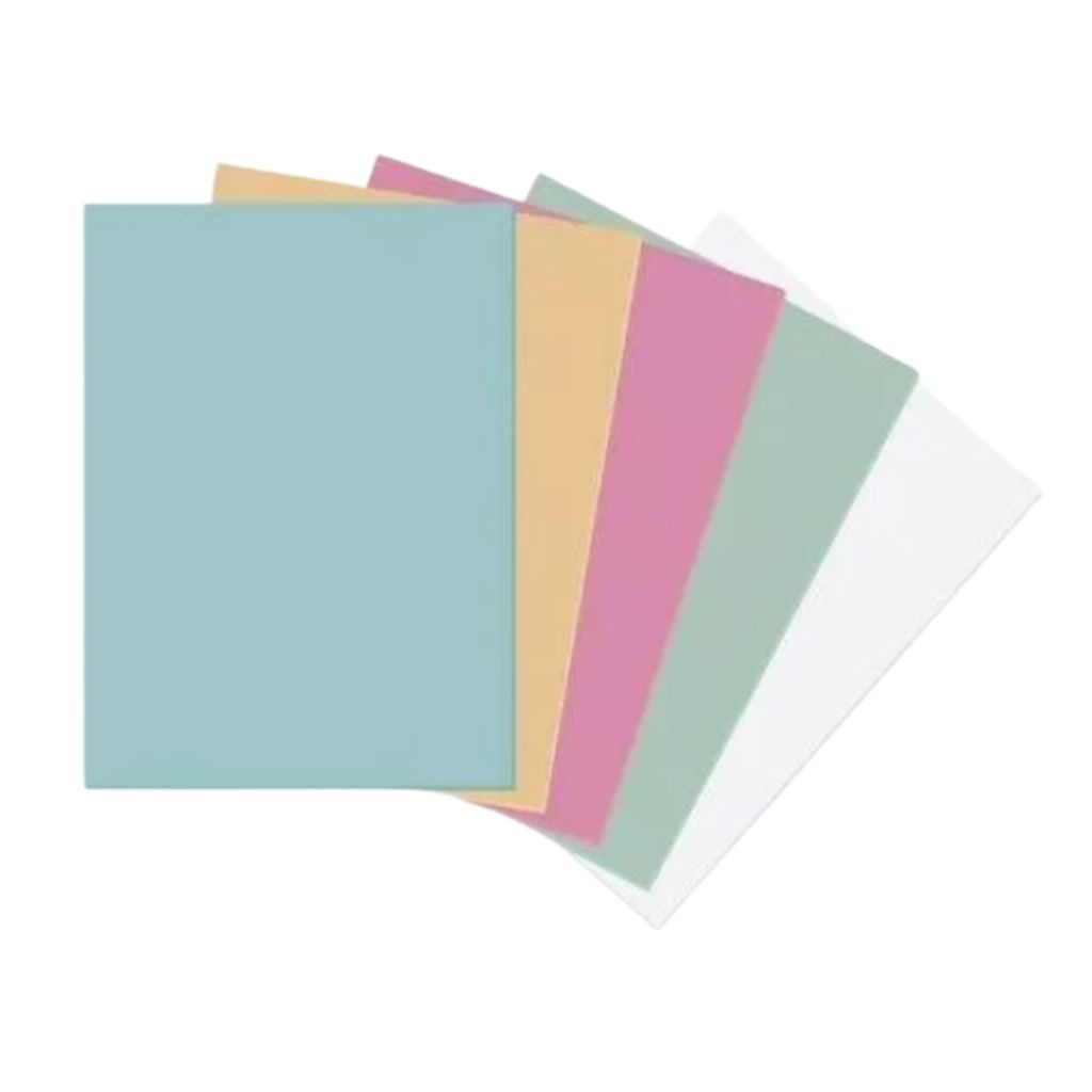 Papel Cartolina Escolar Cartaz 50x66 140g C/10 Unidades | Shopee Brasil
