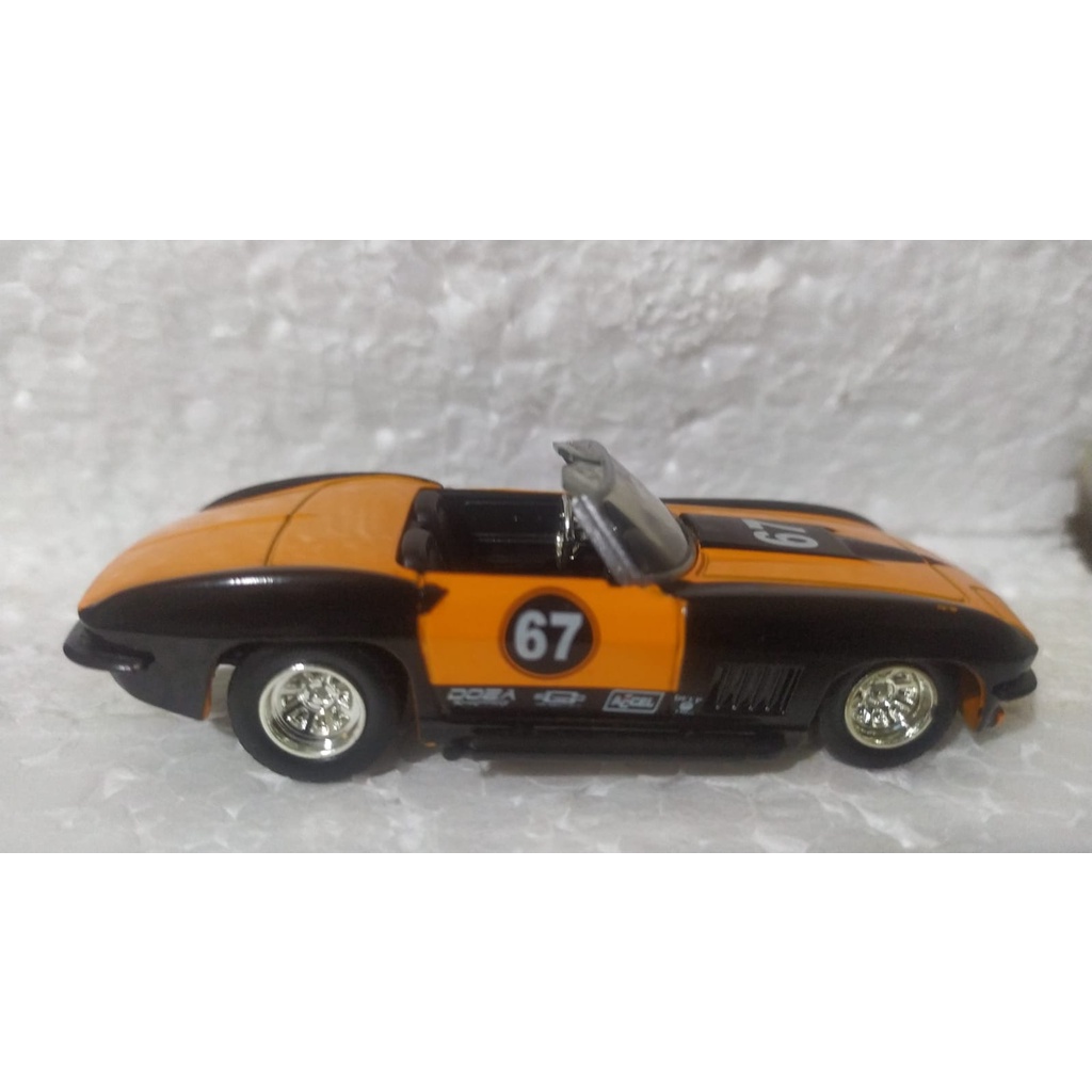 (9M-21-II) Jada Toys 1967 Corvette (Miniatura ORIGINAL loose) | Shopee ...