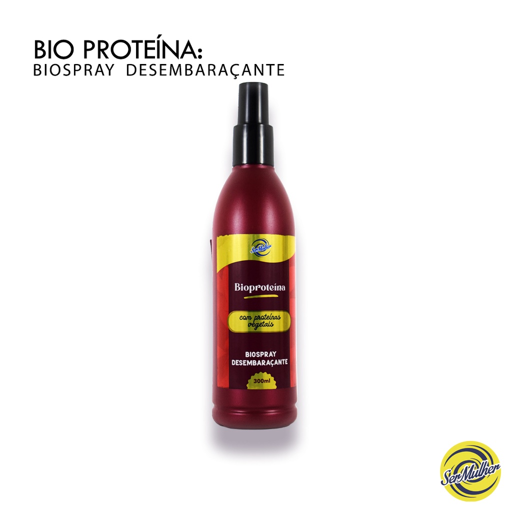 Biospray Desembaraçante - Bioproteína Ser Mulher 300ml | Shopee Brasil