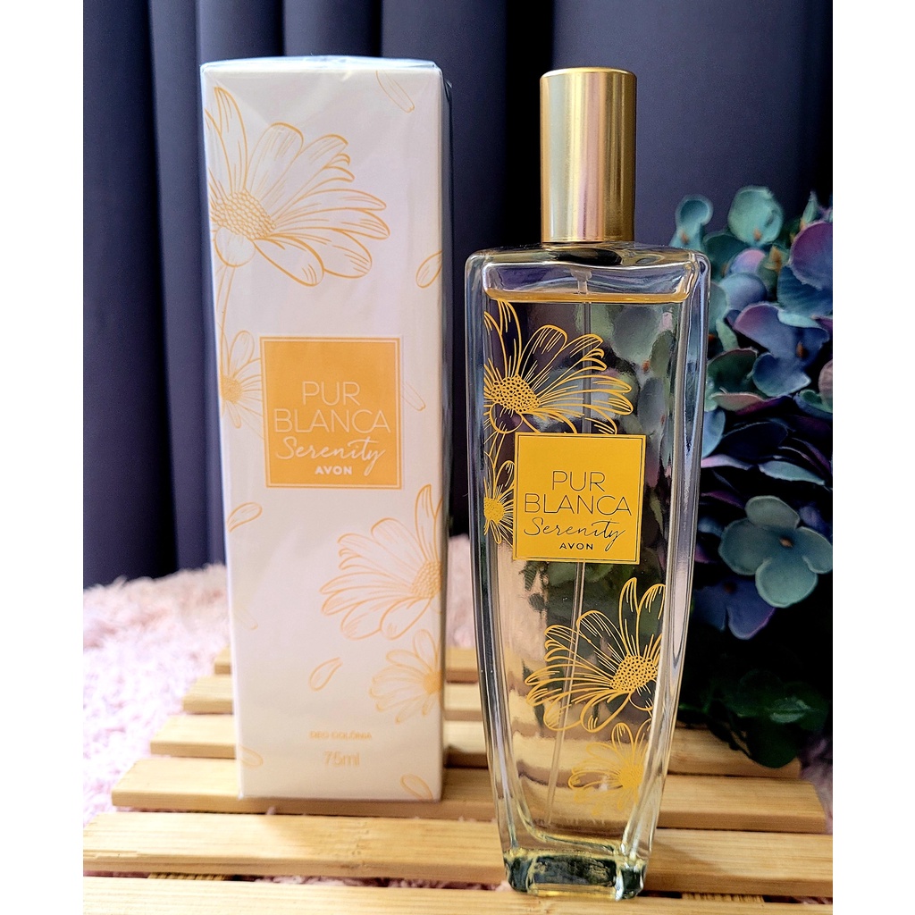 PERFUME AVON PUR BLANCA SERENITY 75 ML | Shopee Brasil