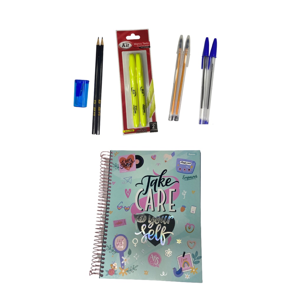 Kit Material Escolar Shopee Brasil