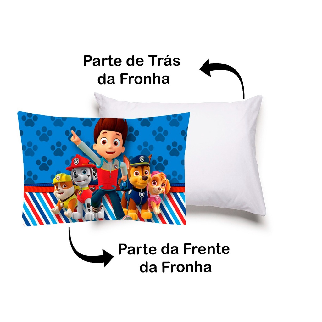 Fronha Infantil Personagens Tam 50x70/ Capa Para Travesseiro Digital Estampas Infantis | Shopee ...