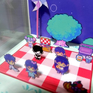 Cubo Diorama Omori Picnic | Shopee Brasil