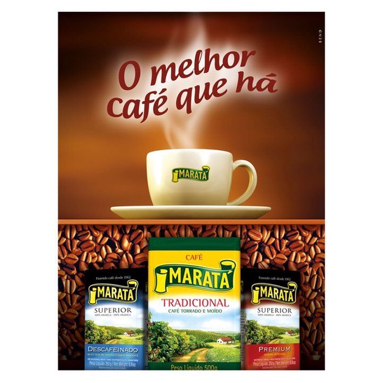 Café Torrado E Moído Tradicional Marata O Melhor Que A 200gm | Shopee ...