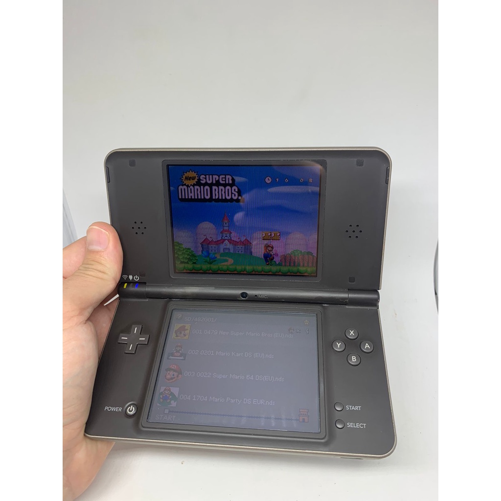 Nintendo Dsi XL Com cartão e 400 jogos | Shopee Brasil