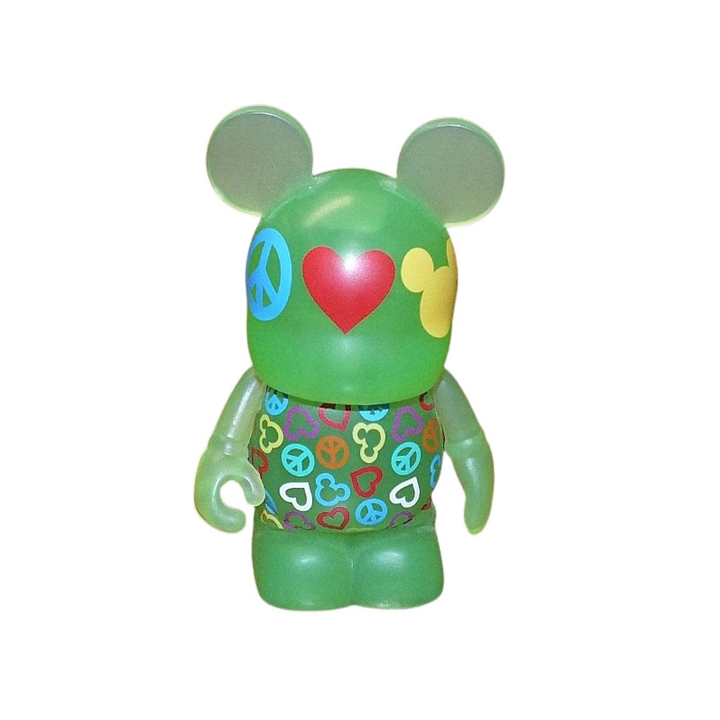 Boneco Walt Disney Vinylmation Theme Park Favorites Peace Love & Mickey ...