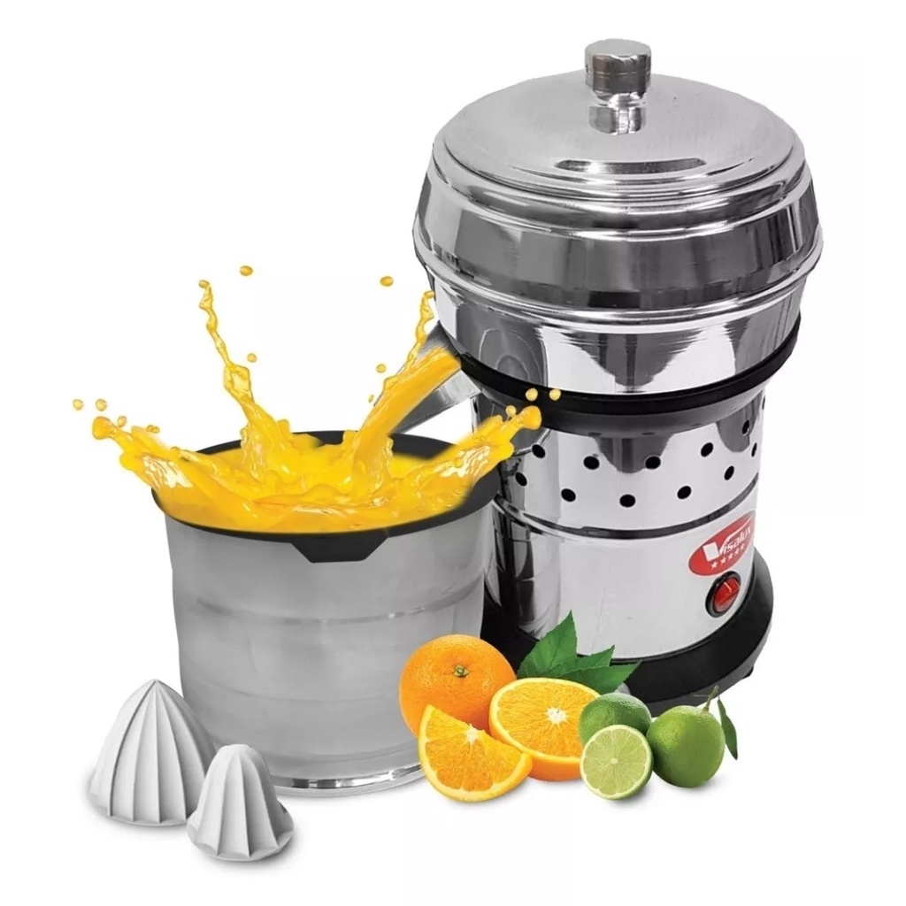 Extrator Suco Laranja Inox Profissional Copo 3 Litros 500w | Shopee Brasil