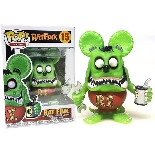 Funko Pop Rat Fink #15: Um Ícone da Cultura Pop | Shopee Brasil