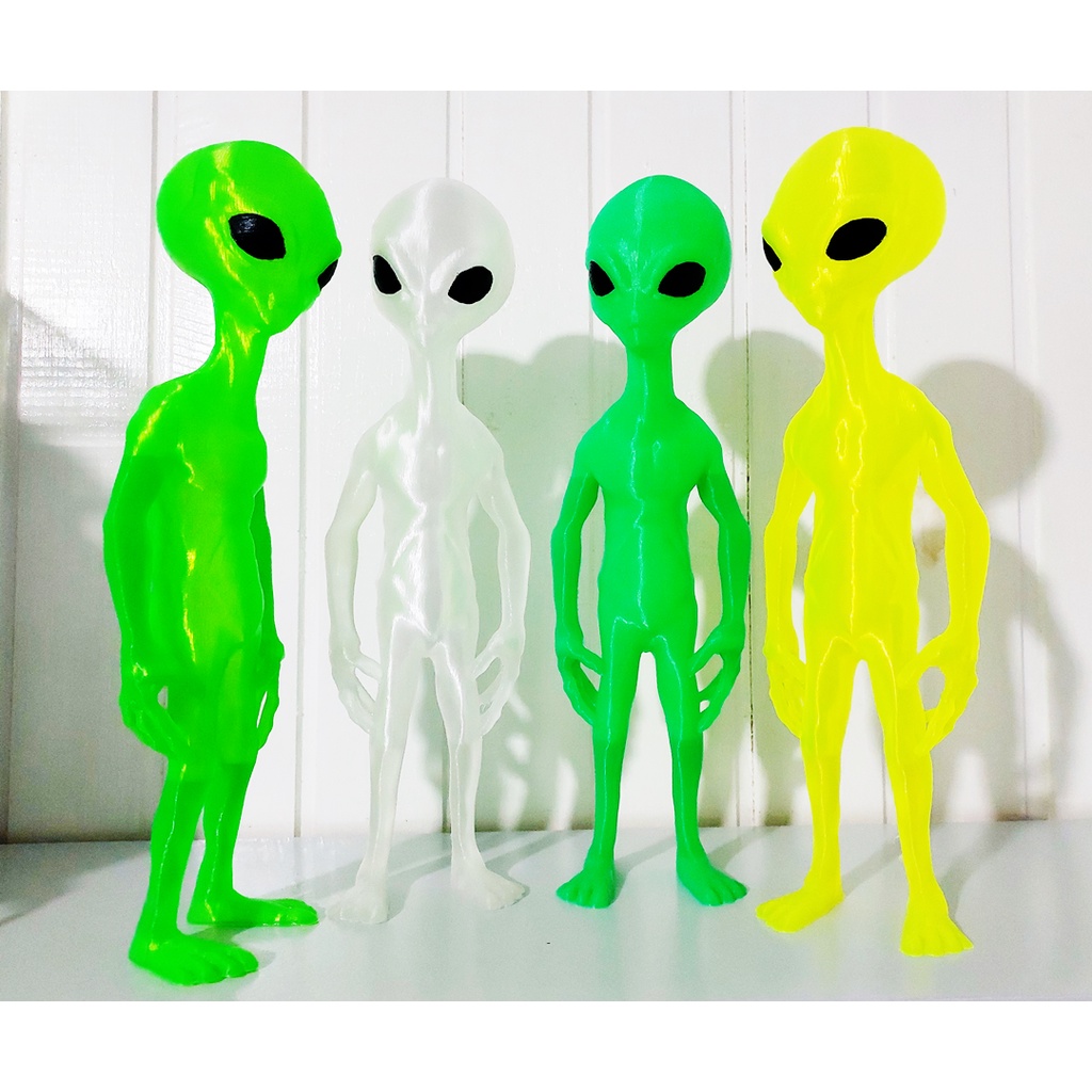 Boneco Decorativo Et Alien Alienígena Extraterrestre, Varias Cores | Shopee Brasil