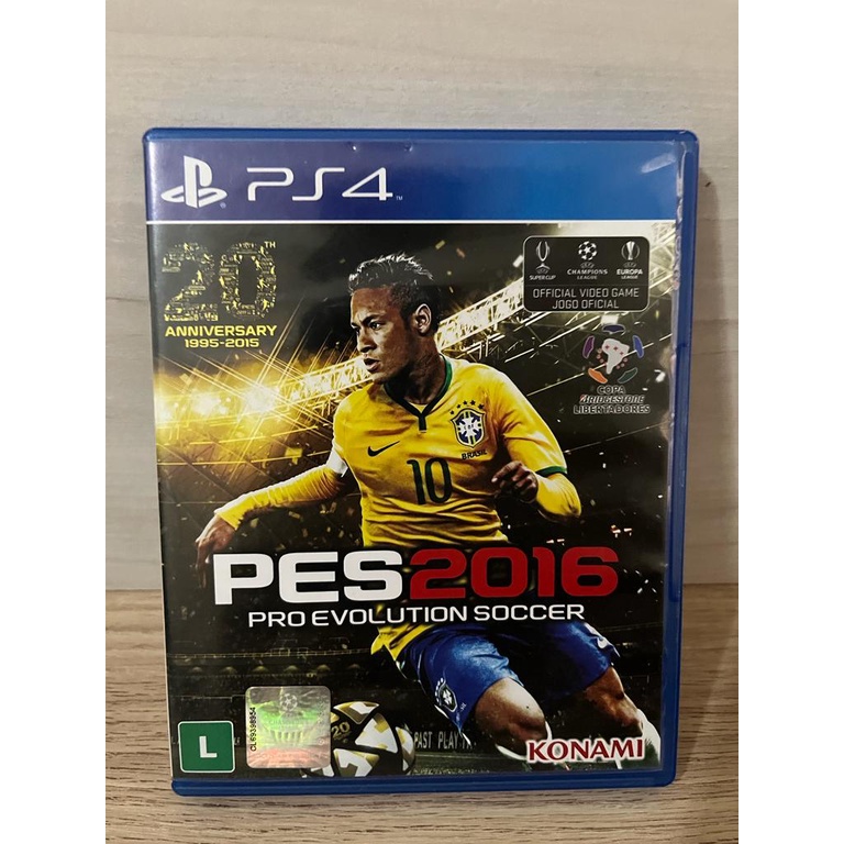 PES 2016 PS4 Original - Mídia Física (Usado) | Shopee Brasil