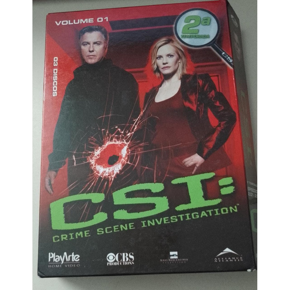 DVD- Box CSI-2° temporada | Shopee Brasil