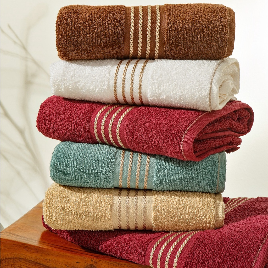 Kit Toalha Banho e Rosto Banhão Gigante Premium Luxo | Shopee Brasil