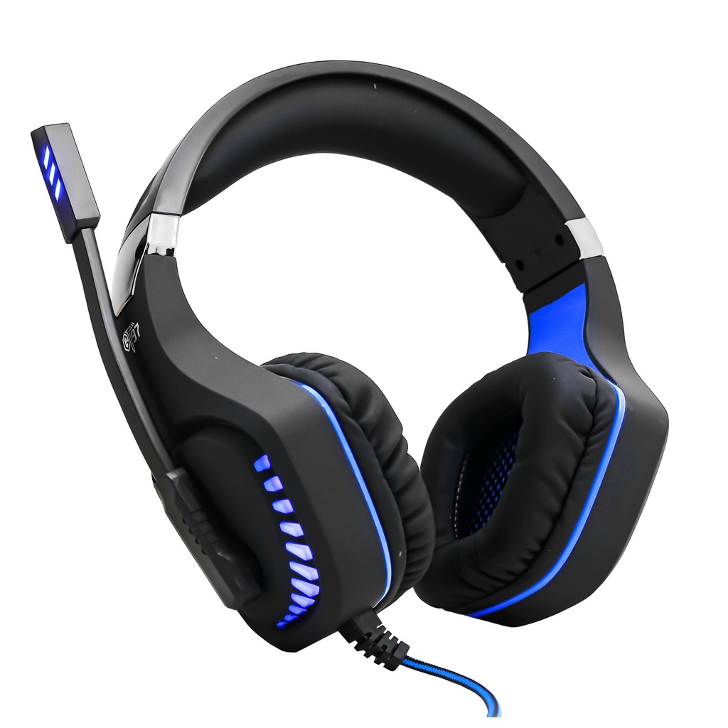 Fone Gamer Headset LED RGB Pc Note USB P2 Over-Ear Bass Ps4 Xbox One E ...