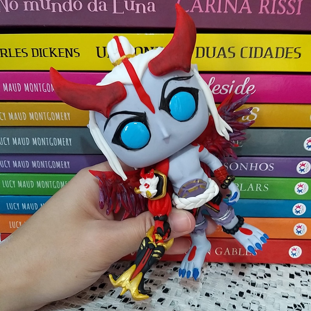 Funko Pop Artesanal Aatrox (LOL - League of Legends) | Shopee Brasil
