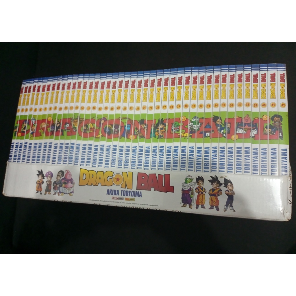 Coleção De Mangás Dragon Ball Box Set Volumes 01 Ao 42 (nova E Completa ...