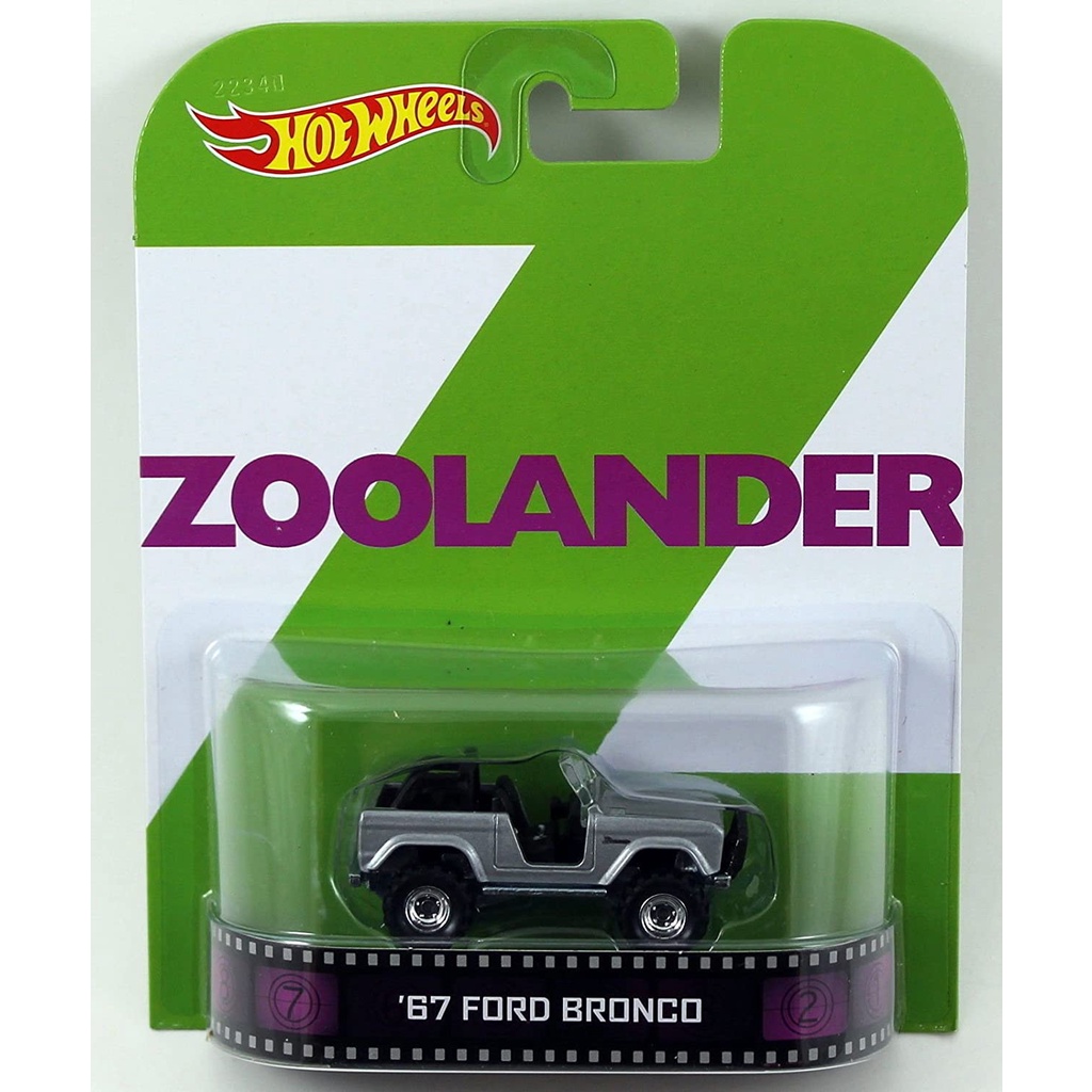 Hot Wheels Rodas Quentes 67 Ford Bronco Zoolander (2013) 1 : 64 Modelo ...