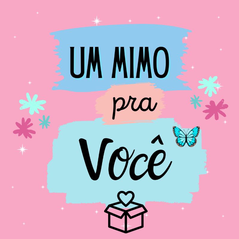 Etiqueta Adesiva Um mimo pra você | Shopee Brasil