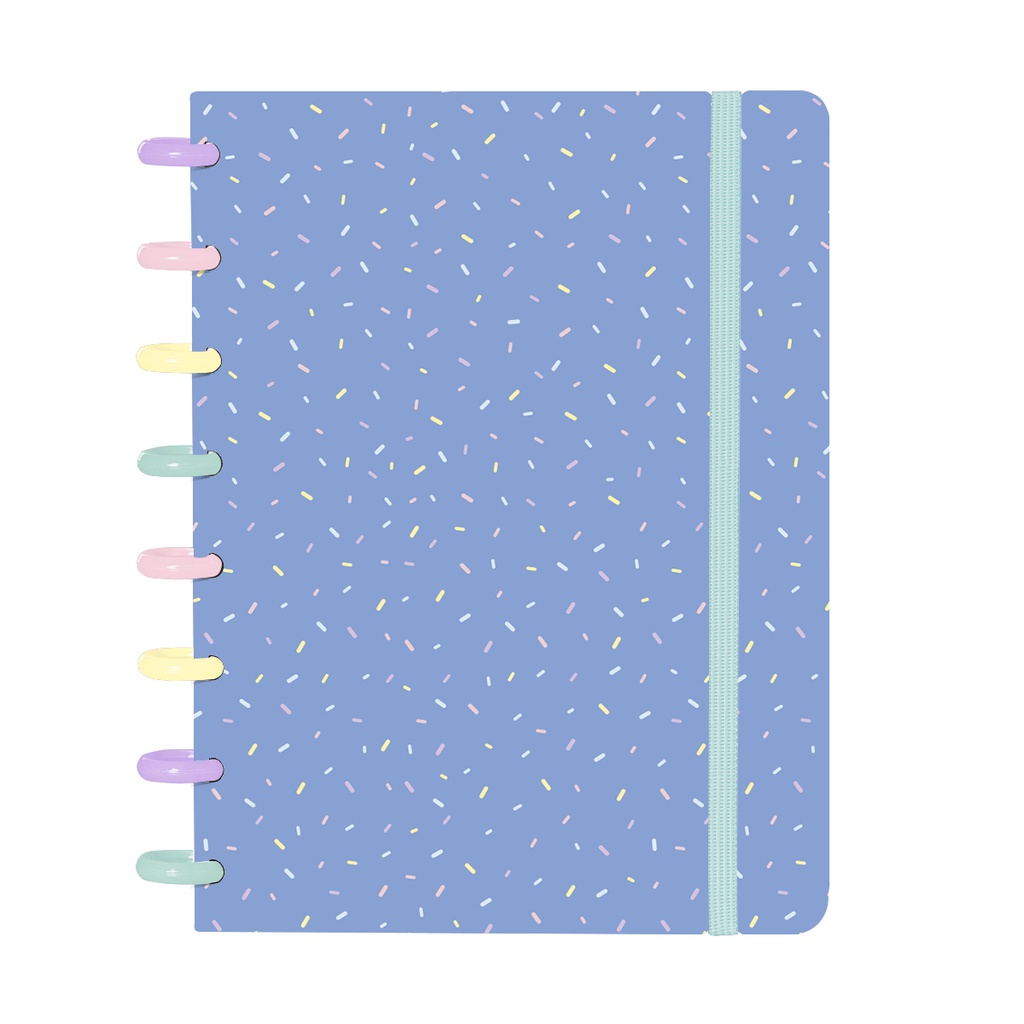 Caderno De Disco IsCool Criativo A5 80 Folhas Colors Sweet Candy Doce ... Caderno De Disco IsCool Criativo A5 80 Folhas Colors Sweet Candy Doce ...