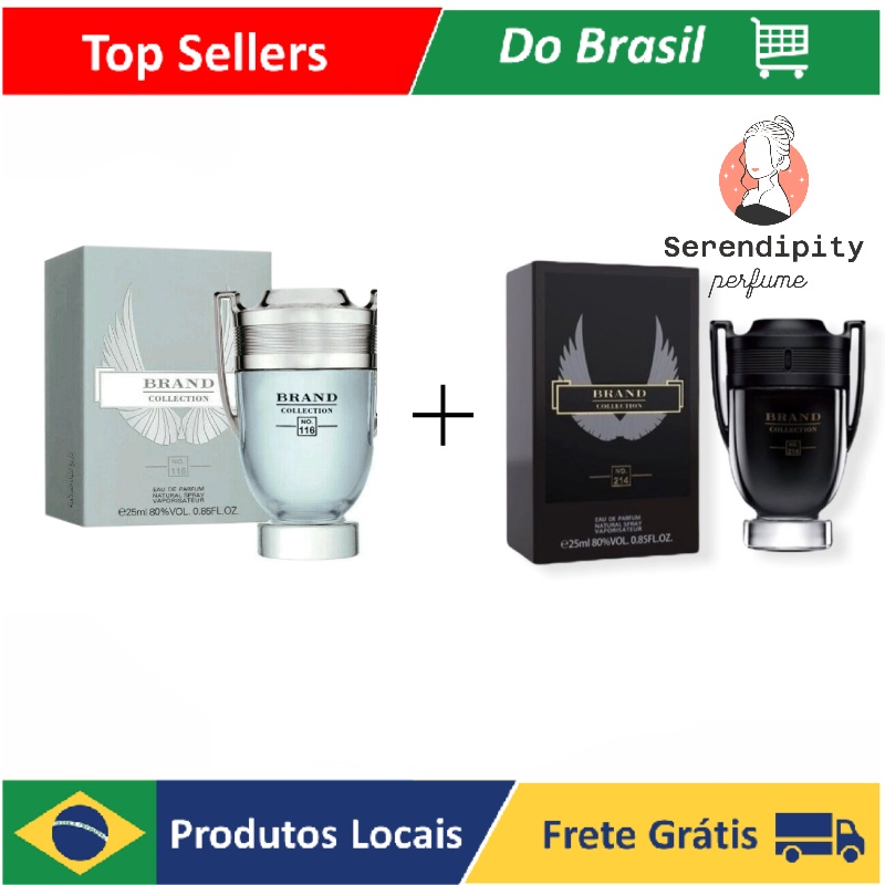 Kit Brand collection N.116 + N.214 - 25ML - Inspiração Olfativa ...
