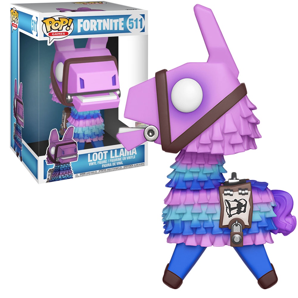 FUNKO POP GAMES FORTNITE - SUPER SIZE 10" LOOT LLAMA 511 NOVO ORIGINAL ...