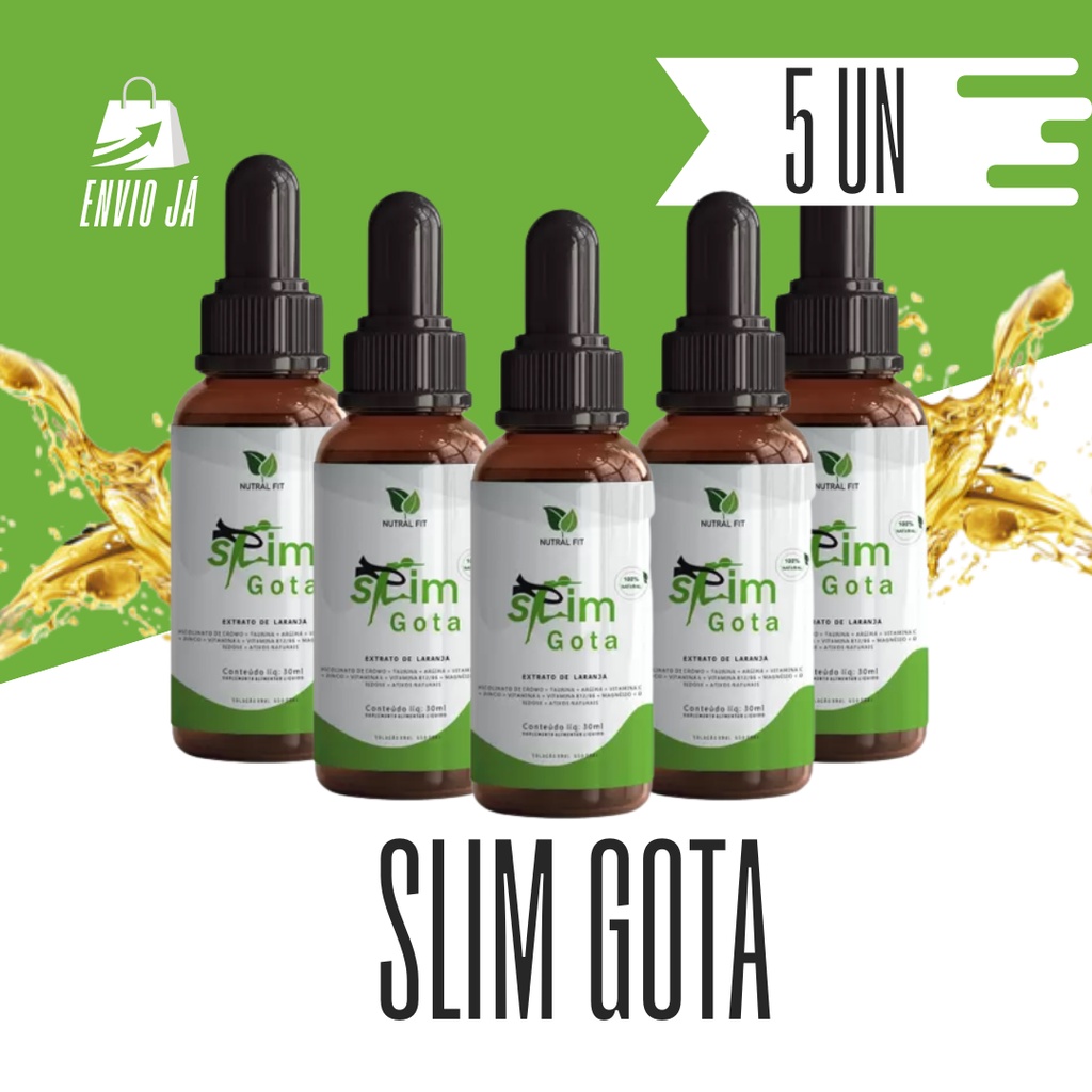 Mega Potente 5 Slim Gotas Original 30ML | Shopee Brasil