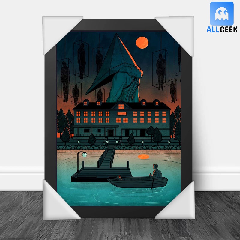 Quadro Decorativo Com Moldura Silent Hill Jogo | Shopee Brasil