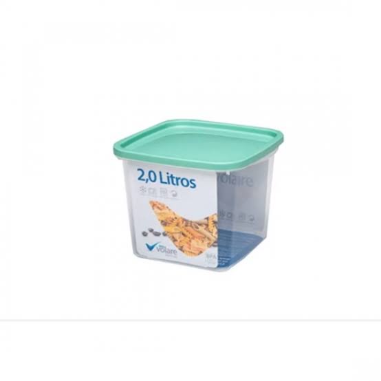 Vasilha plastico alta restencia 2 litros | Shopee Brasil