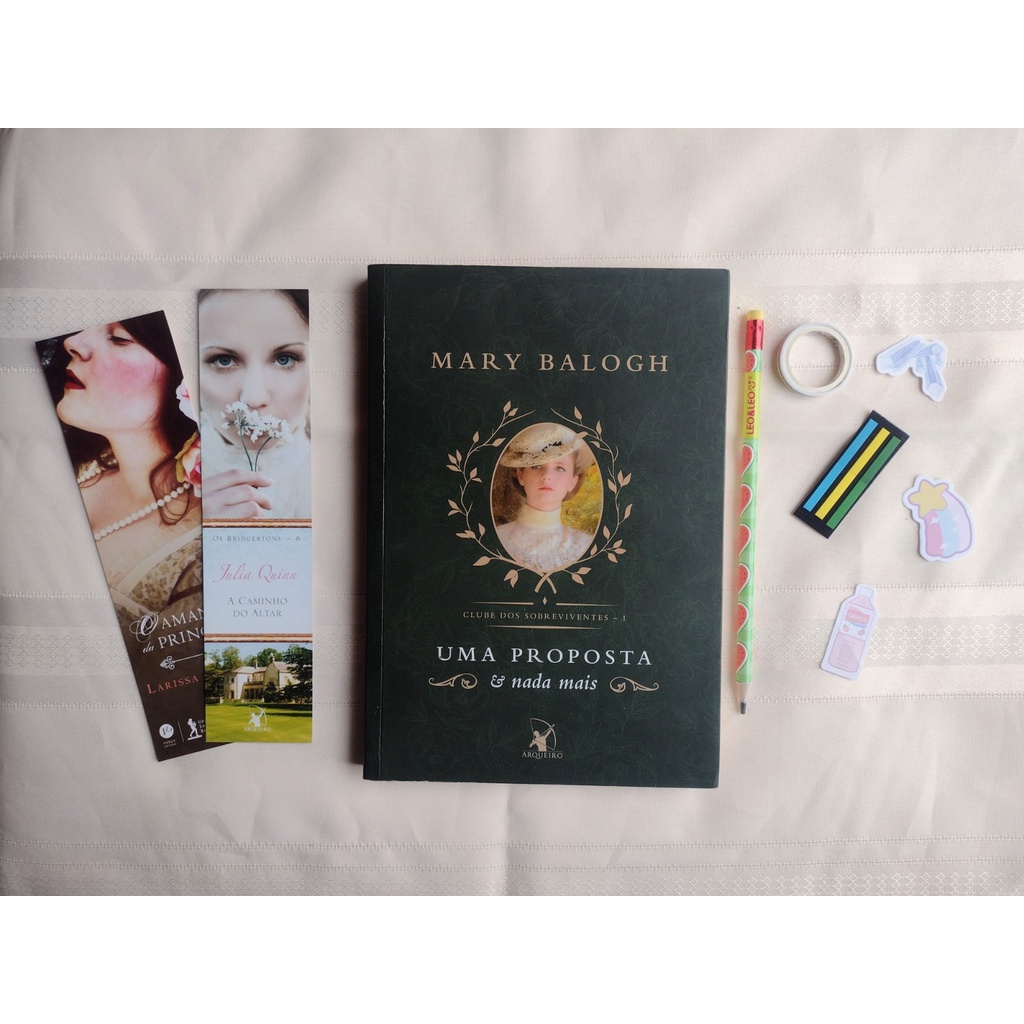 Kit livro Uma Proposta e Nada Mais - Mary Baloghc | Shopee Brasil