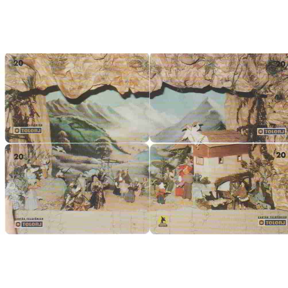 Coleção de Cartões série completa EXPOSIÇÃO DE PRESÉPIOS OKATEL-4 ...