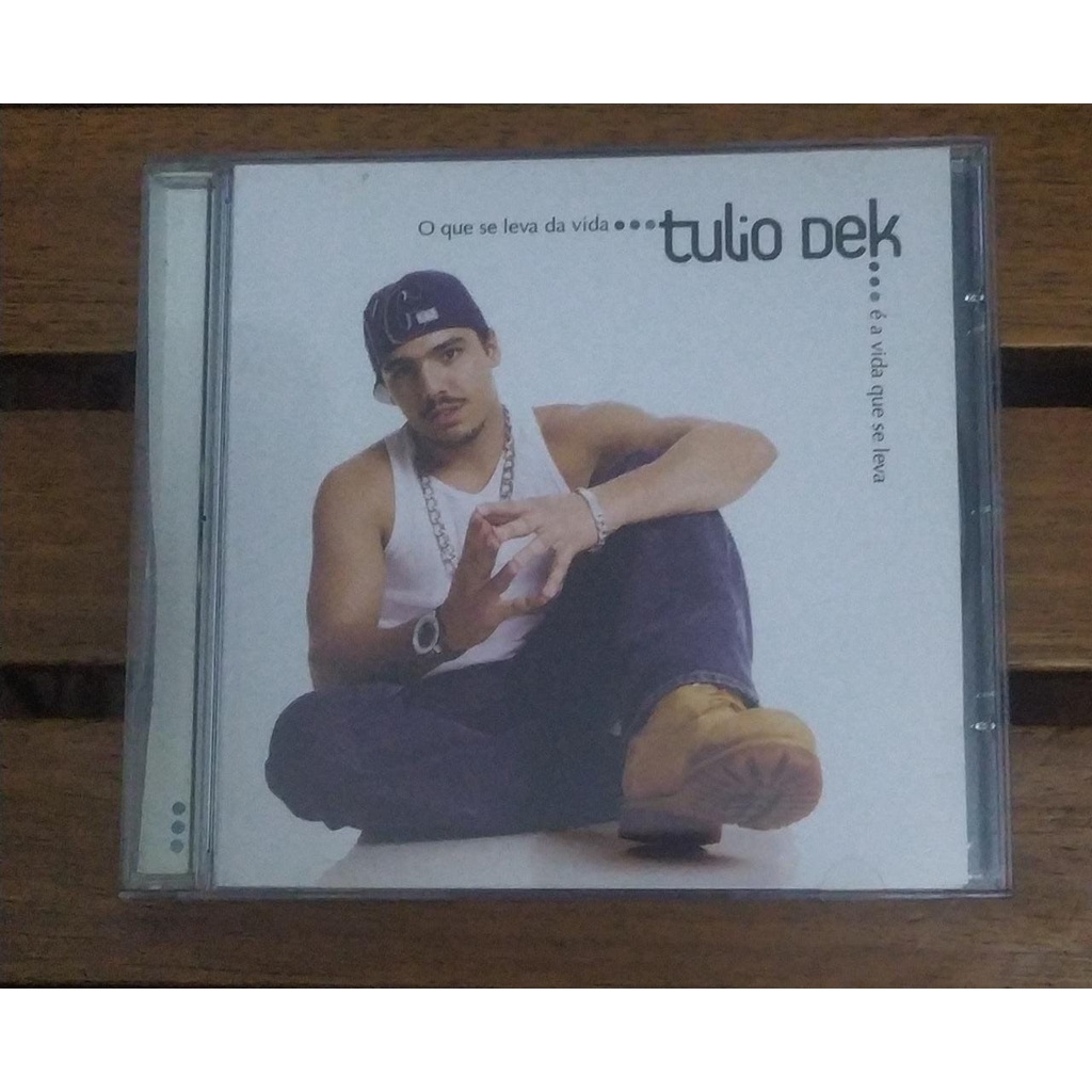 cd tulio dek o que se leva da vida | Shopee Brasil