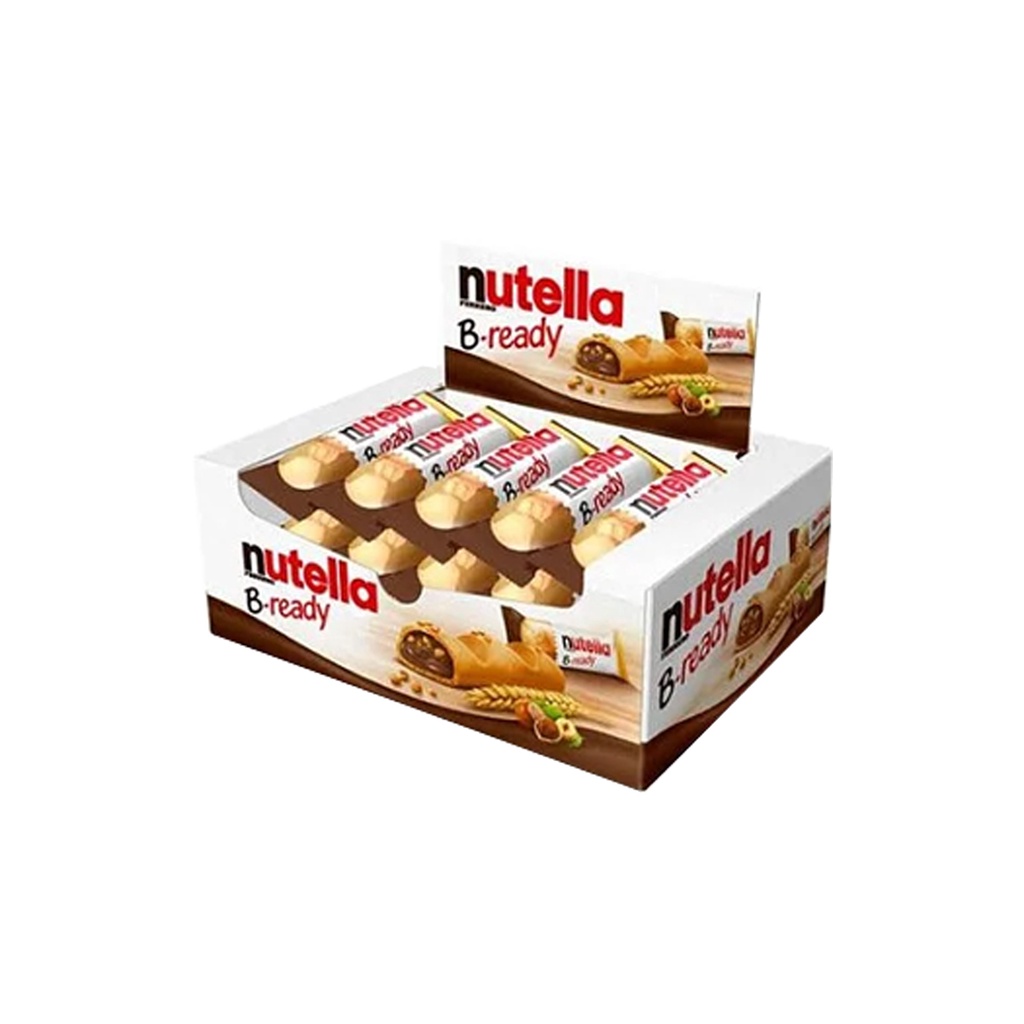 Nutella B-Ready Biscoitos Wafer 22g C/10un - Ferrero | Shopee Brasil