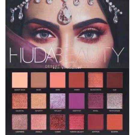 Paleta de Sombras Maquiagem Huda Beauty Rose Gold Remastered | Shopee ...