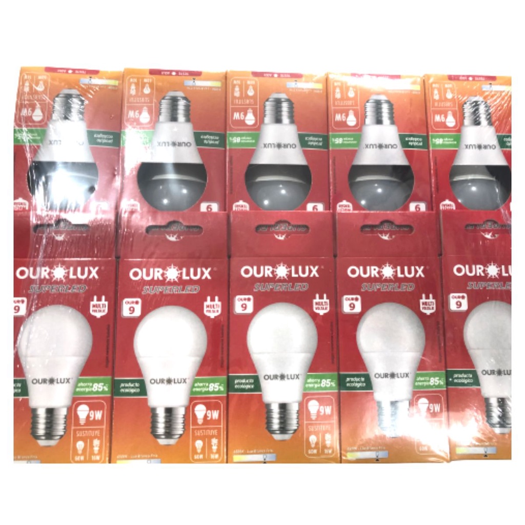 lampada Led 9w ( kit com 10 unidades ) | Shopee Brasil