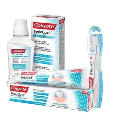 KIT CREME DENTAL + ESCOVA PERIOGARD Colgate PERIOGARD | Shopee Brasil