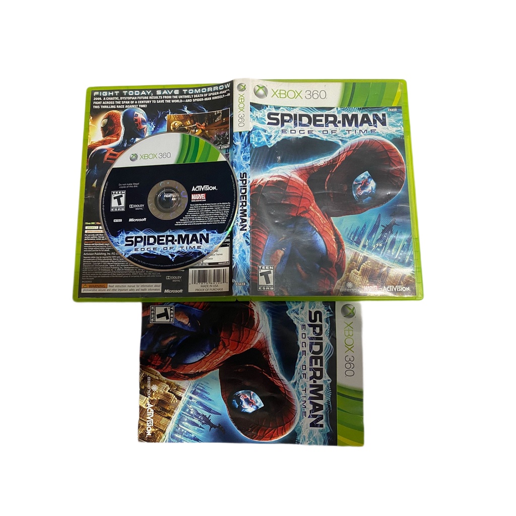 Spider Man Edge Of Time Xbox 360 Envio Ja! | Shopee Brasil