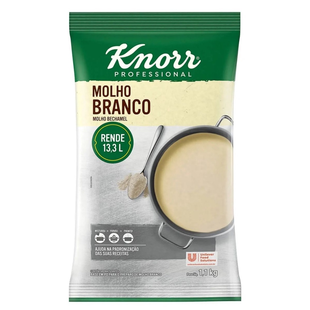 Molho Branco Bechamel Knorr 1,1kg | Shopee Brasil