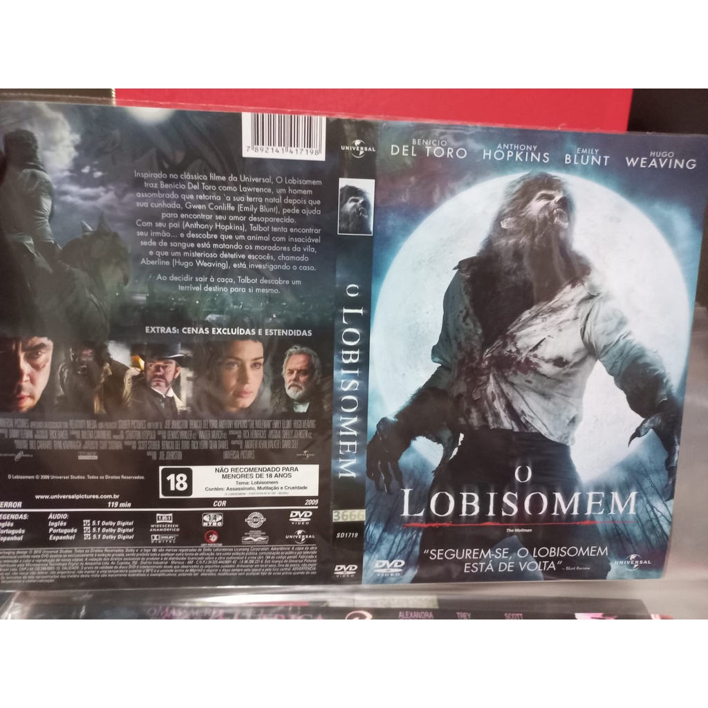 O lobisomem DVD | Shopee Brasil