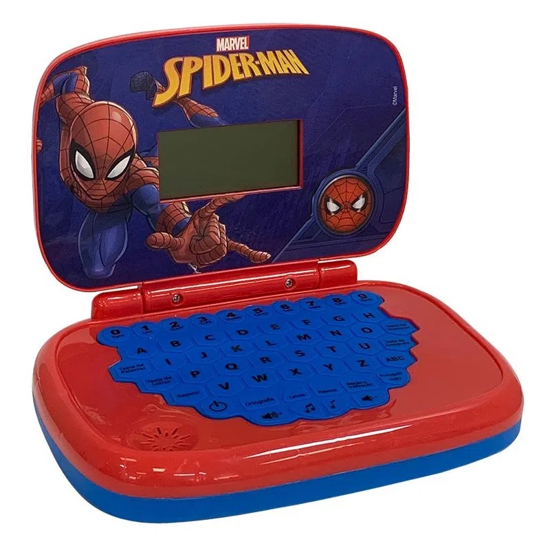 Laptop Infantil Spider Man - Candide 5833 - Escorrega o Preço
