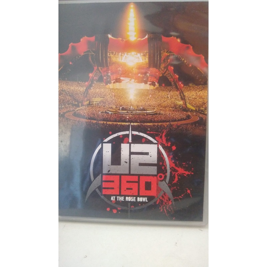 DVD U2 360 at the rose bowl 948 | Shopee Brasil