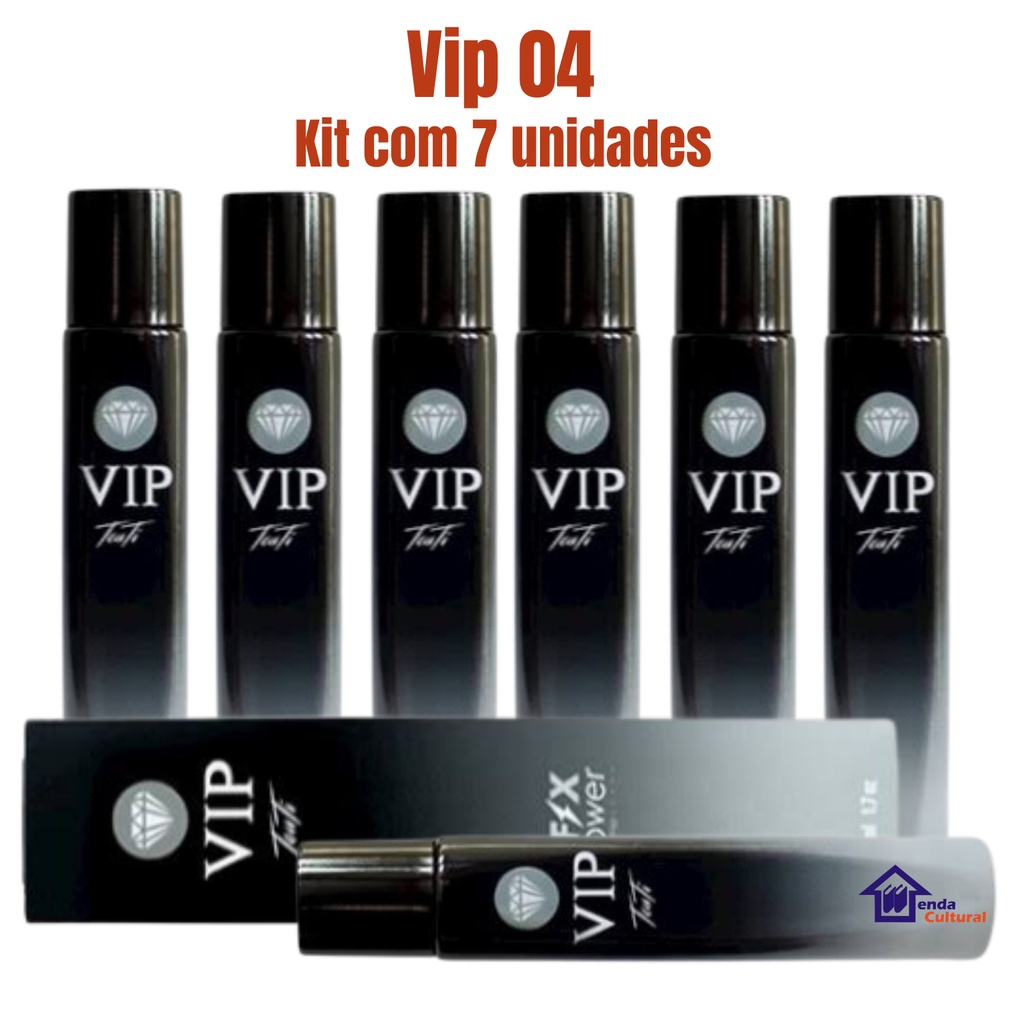 Touti Vip 04 - Kit com 7 Perfumes Vip 04 Eau de Parfum, 50ml | Shopee ...