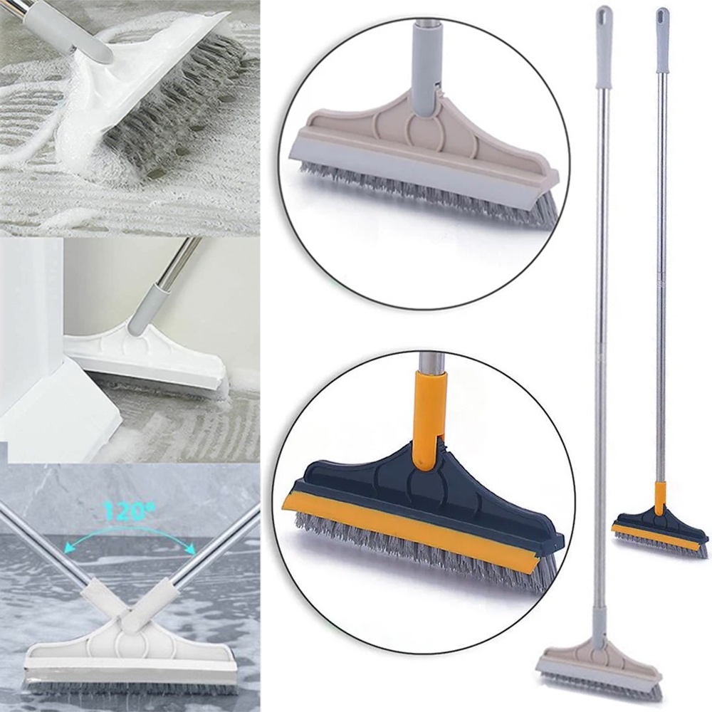 Vassoura Rodo De Canto Cabo De Inox 105X22CM | Shopee Brasil