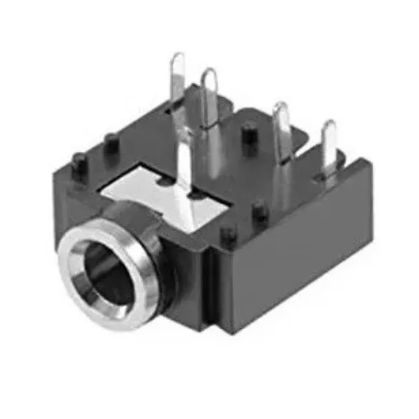 1pç Conector Áudio PJ30X para PCB PCI Jack J2 3,5mm 3.5mm som estéreo ...