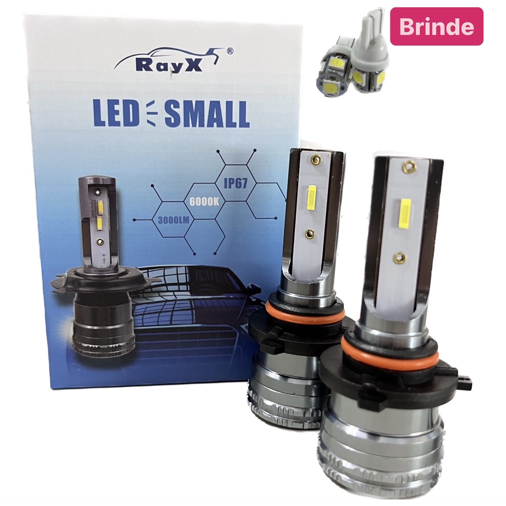 Kit Led Small H27 Duplo Csp 6000k Ray X | Shopee Brasil