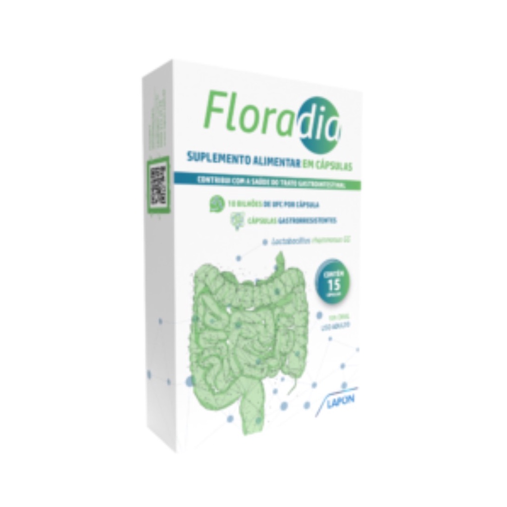 Lactobacillus Rhamnosus 10 Bilhões UFC 15 cap - FLORADIA | Shopee Brasil
