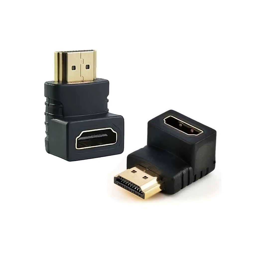 Adaptador Hdmi 90 Graus Em L Macho X Fêmea 1.4 P/ Tv Parede | Shopee Brasil