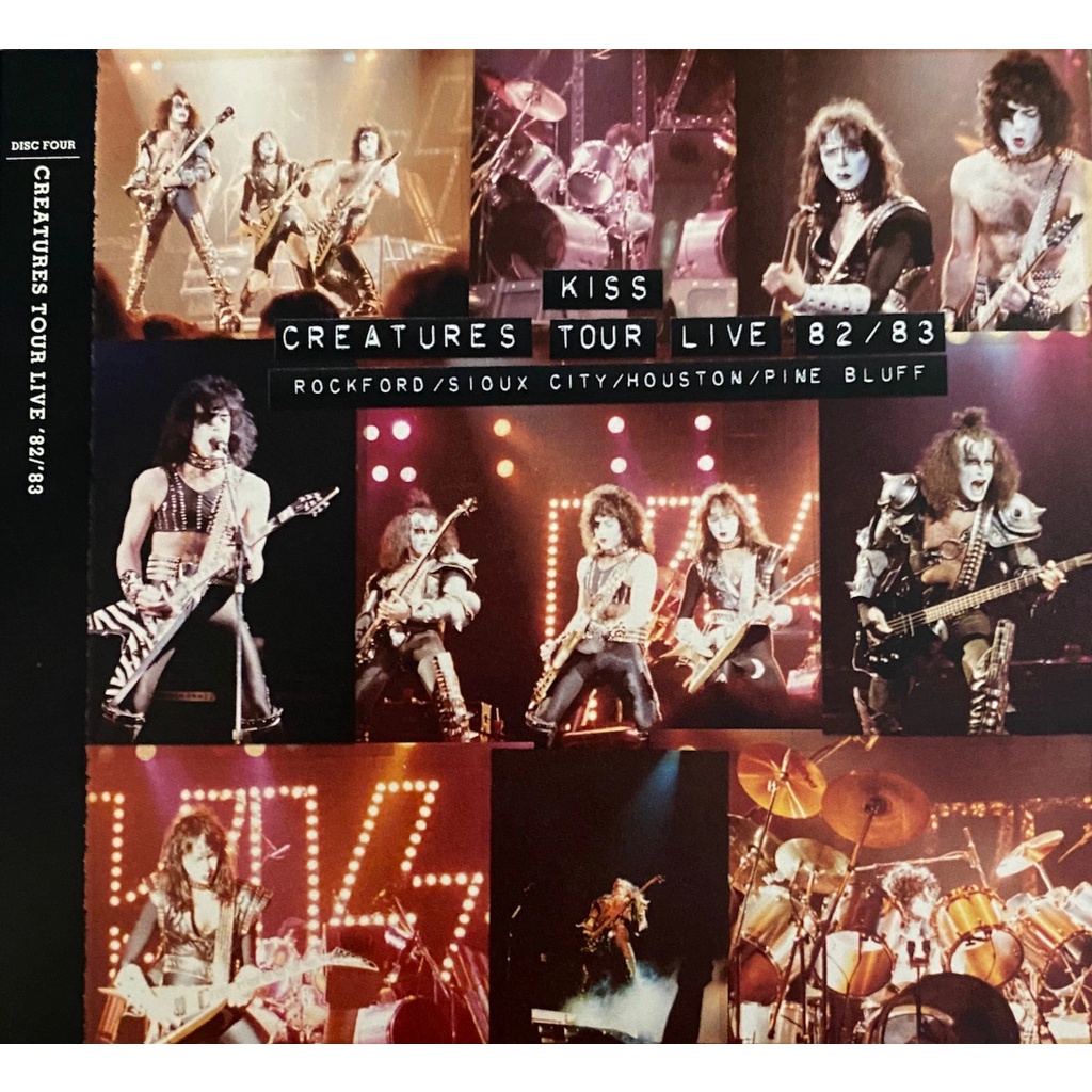 Kiss Creatures of the Night Tour Live 82/83 (2 CDs) | Shopee Brasil