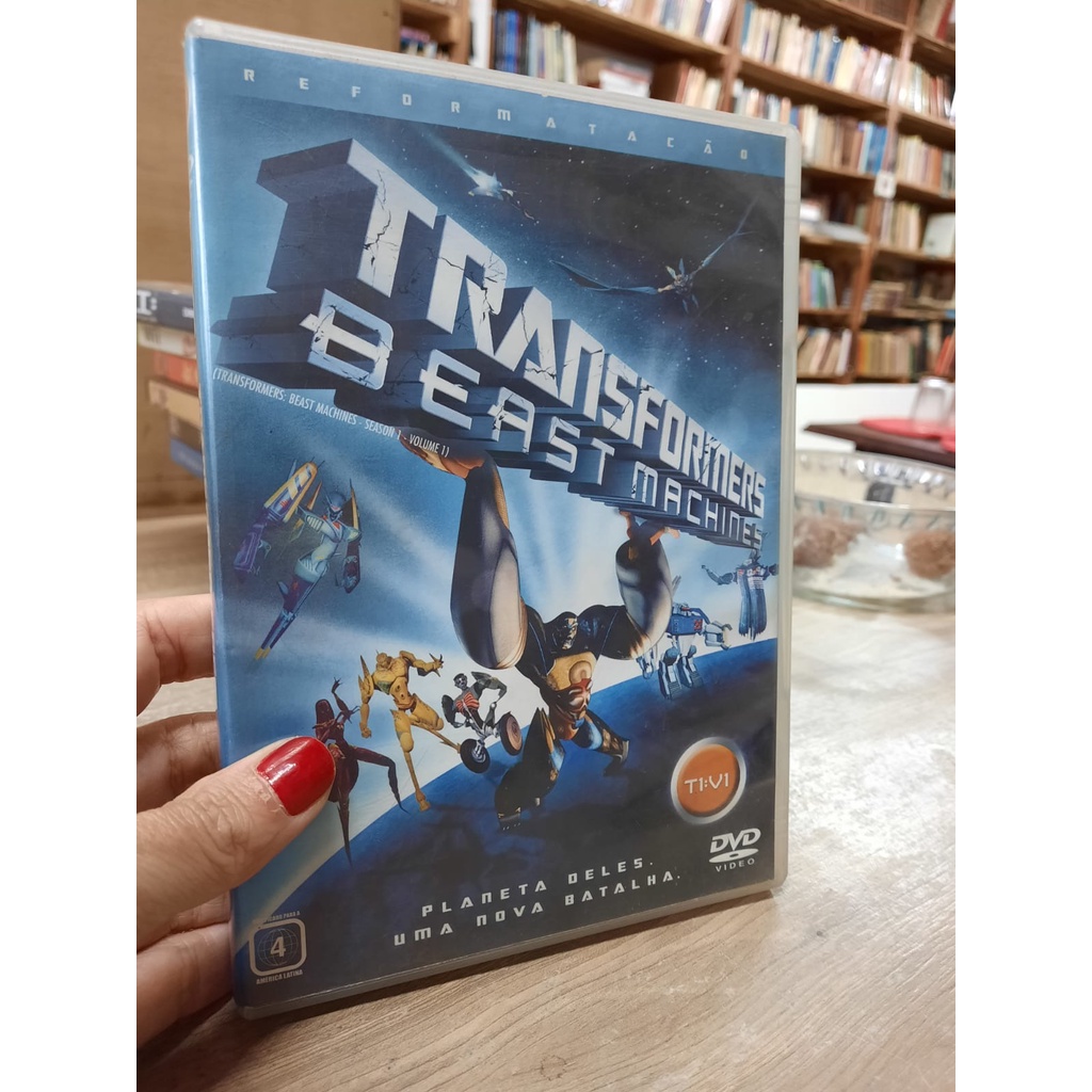 DVD transformeres beast machine | Shopee Brasil